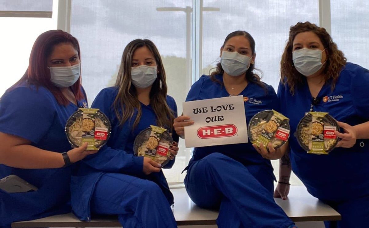 H-E-B feeds UT Health San Antonio providers on the front lines of the ...