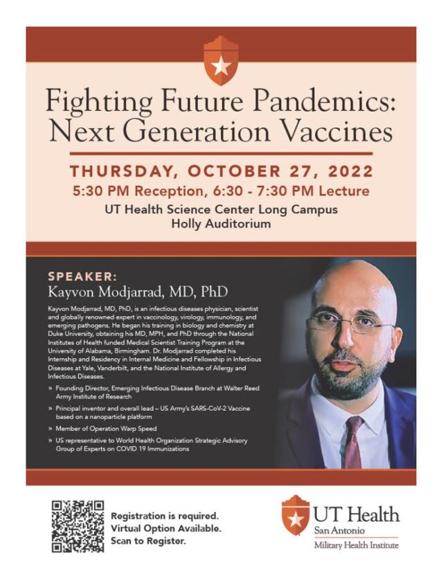 Military lecture series returns to UT Health San Antonio with world ...