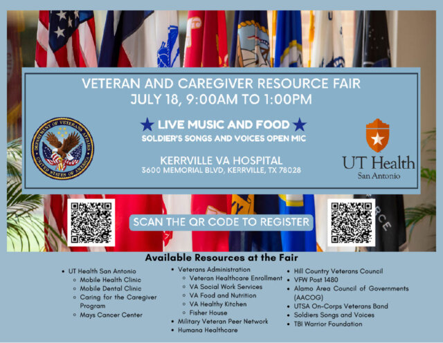 Military Health Institute at UT Health San Antonio to host its first Veteran and Caregiver ...