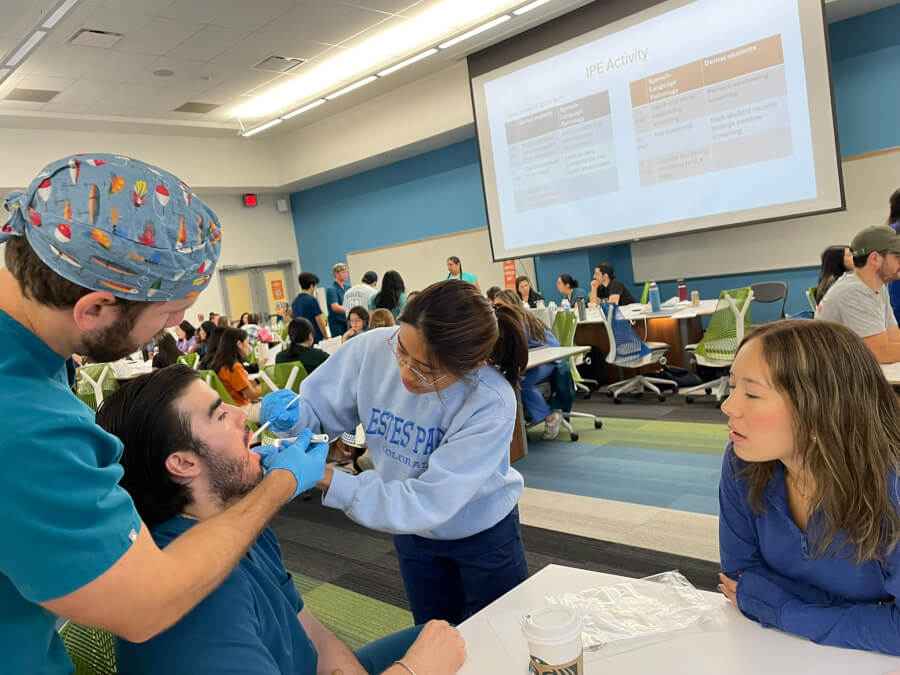 Dental and speech-language pathology students learn from each other ...